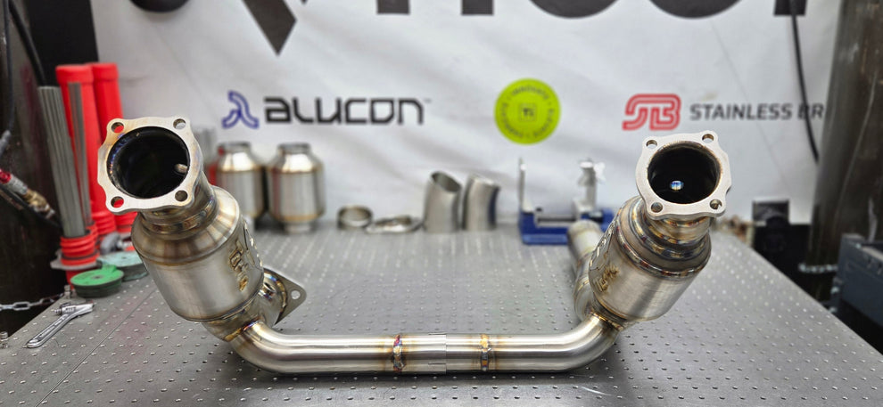 Cadillac CT4-V Blackwing Catless Downpipes | High-Flow Performance ...